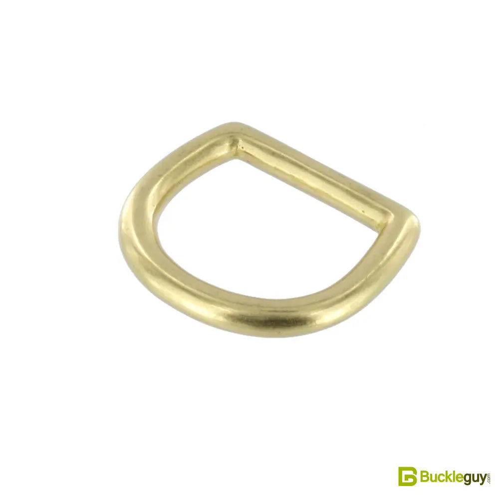2011 Natural Brass, D-Ring, Solid Brass-LL, Multiple Sizes – a leatherstore