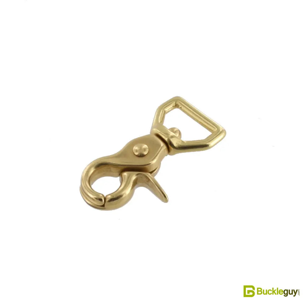 3012A Extra Mini Swivel Trigger Snap, Solid Brass-LL – a leatherstore