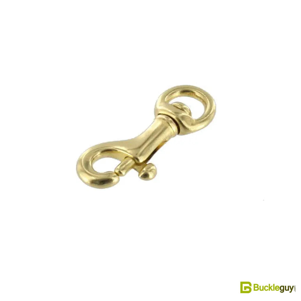45 Swivel Bolt Snap, Solid Brass-LL – a leatherstore