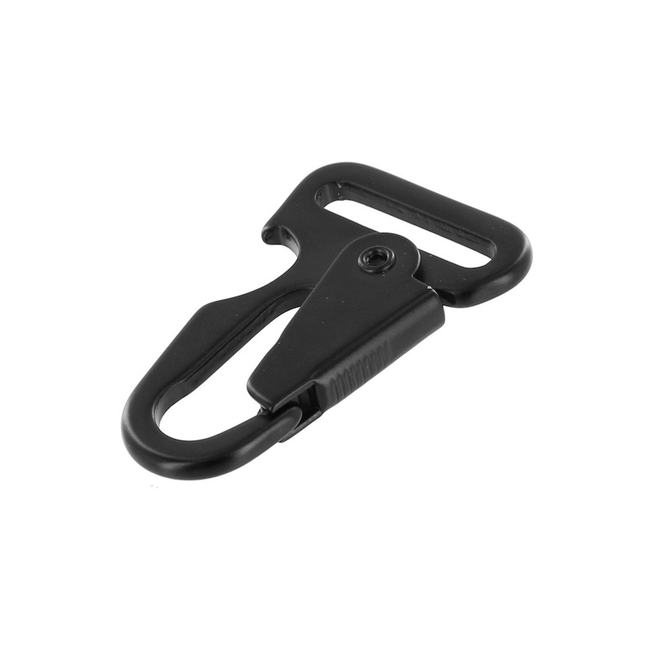 B8777 1" Black Matte, Sling Lever Snap w/ Bottle Opener, Solid Iron – a ...