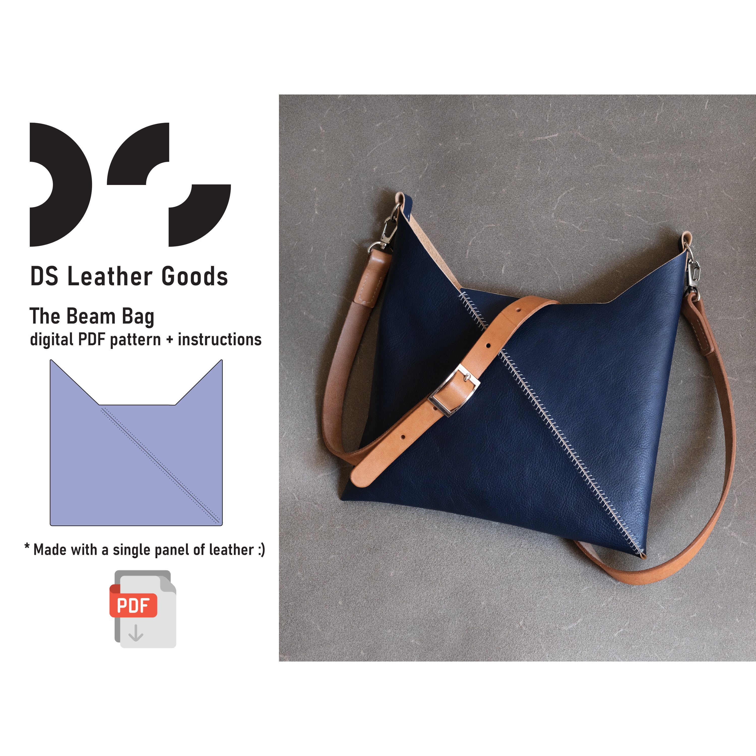 THE BEAM BAG - DS LEATHERGOODS – a leatherstore