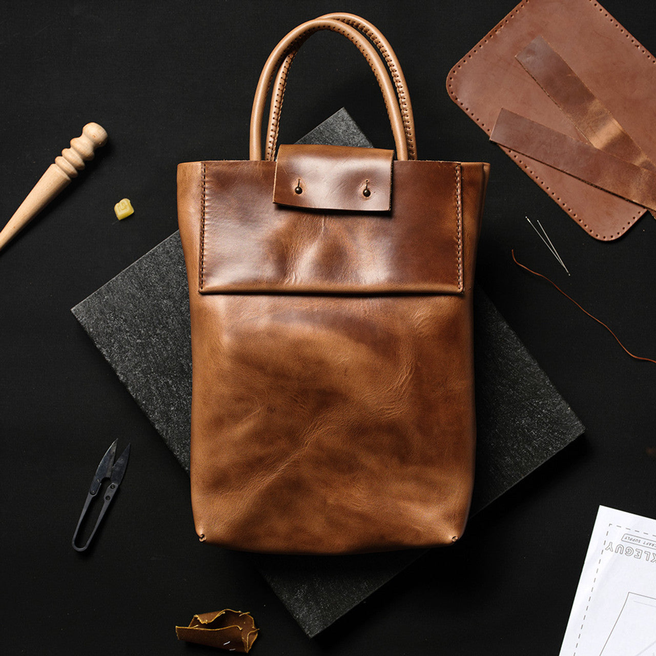 DIY Danesh, Tuka, Tote Bag Leather Kit – a leatherstore