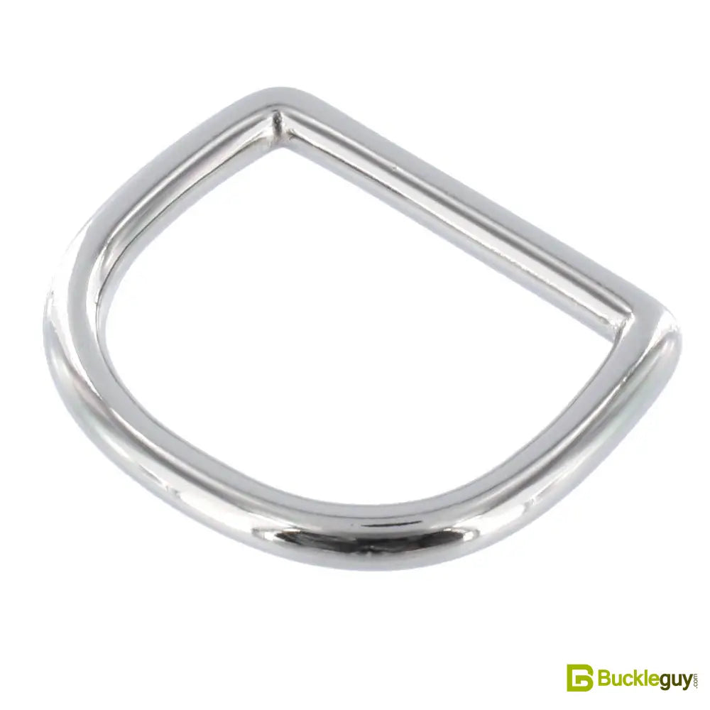 DR0 Nickel Plate, D-Ring, Solid Brass-LL, Multiple Sizes – a leatherstore