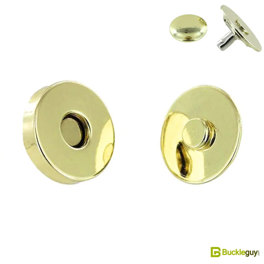 Magnetic Snap, Riveted Backs, Natural Brass, Multiple Sizes – a ...