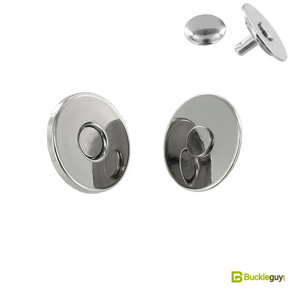 Magnetic Snap, Riveted Backs, Nickel Plate, Multiple Sizes – a leatherstore