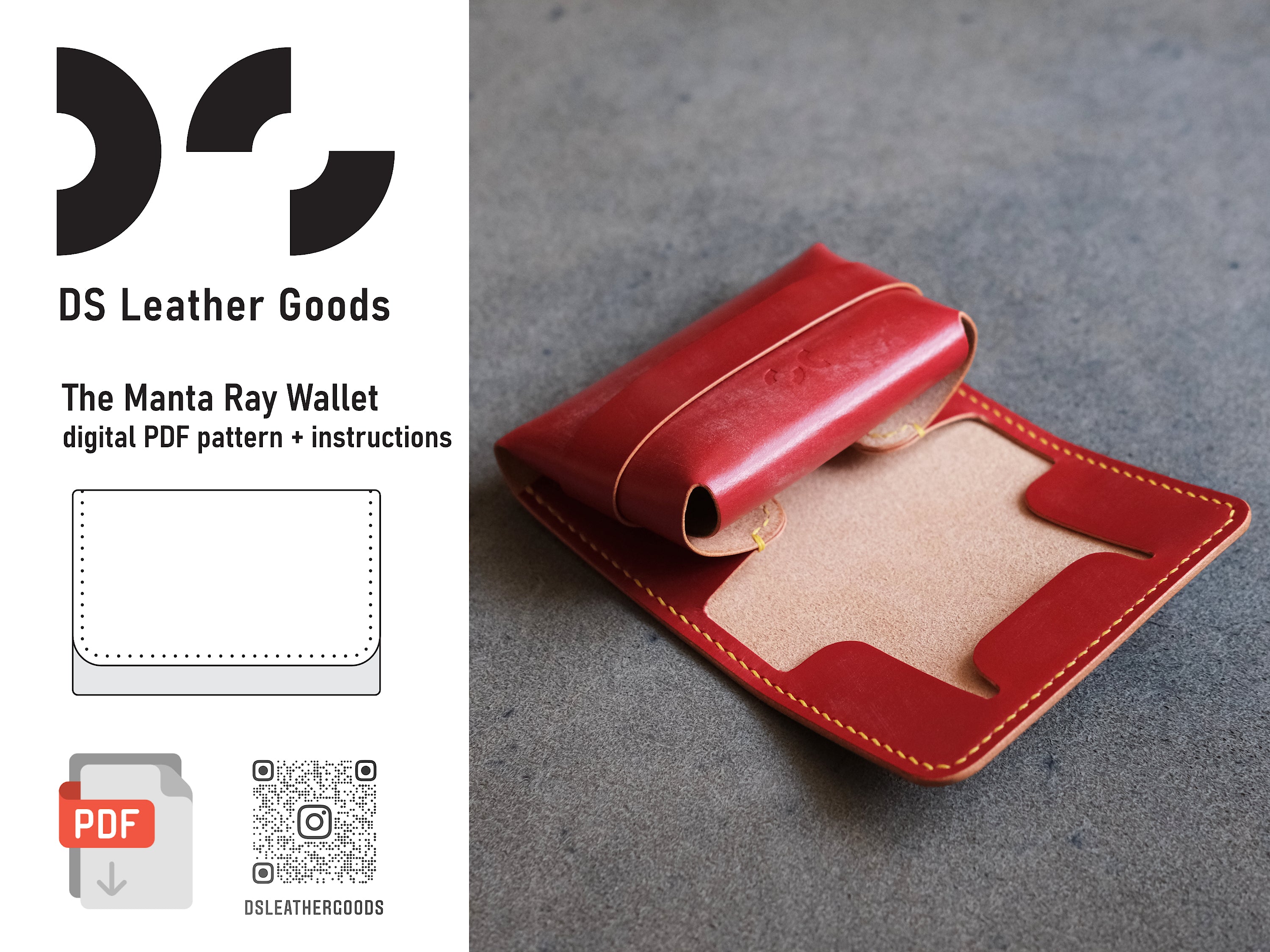 THE MANTA RAY - DS LEATHERGOODS – a leatherstore